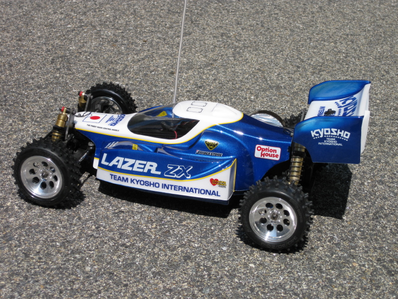 Fun with RC: Kyosho Lazer ZX Restoration Finished