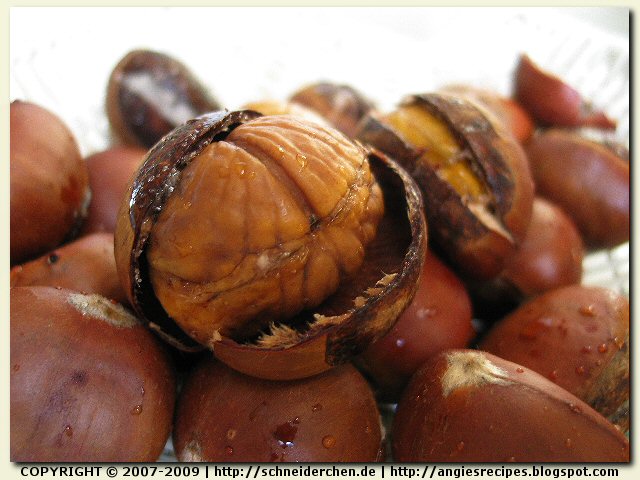 Chinese Sweet Roasted Chestnuts
