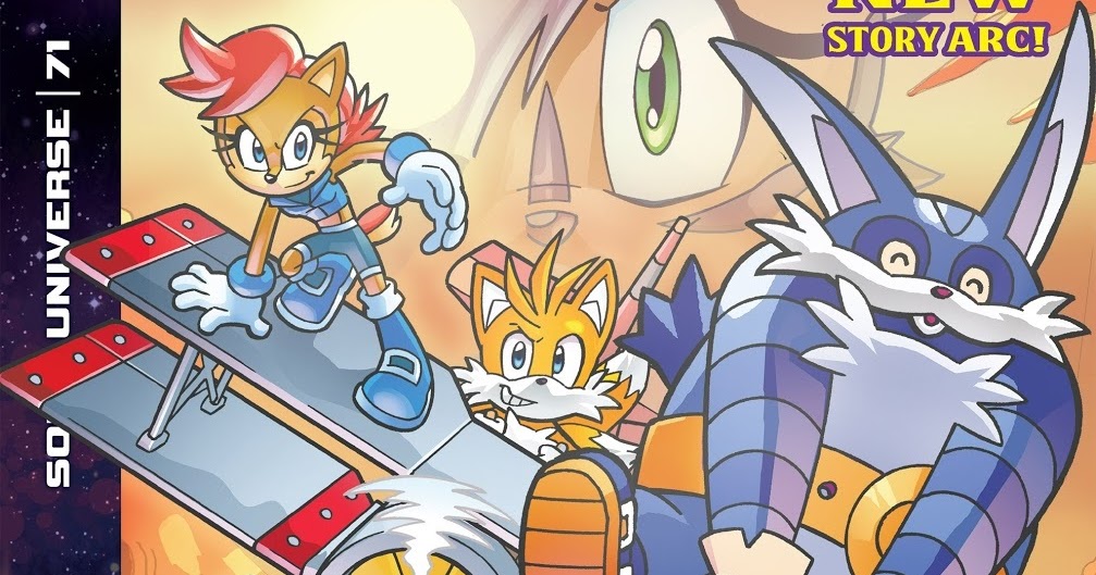 Hedgehogs Can't Swim: Sonic Universe: Issue 71