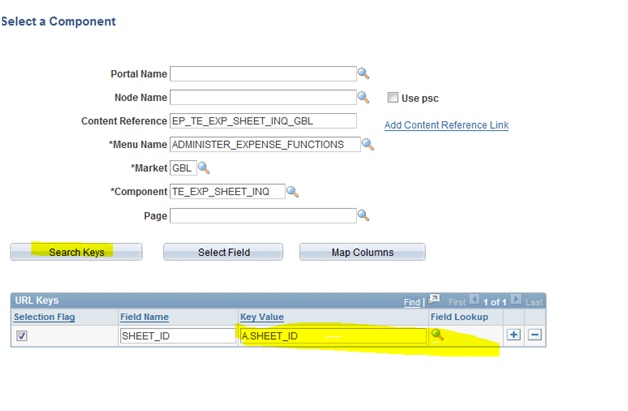 PeopleSoft Journal: Drill down URL in PSQuery