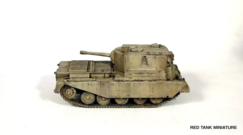 Gulumik Military Models: FV3805 5,5inch CENTURION SPG 1/72