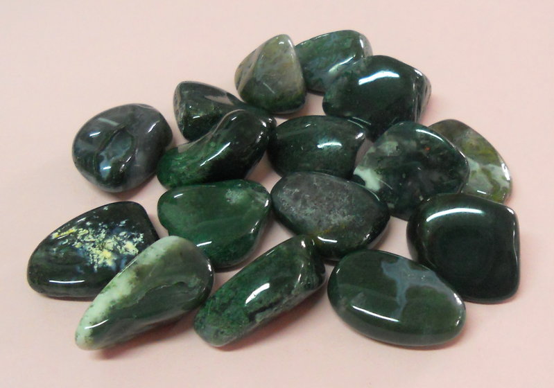 Mago dos Cristais: Ágata Musgo