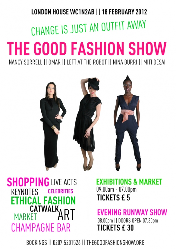 London Pop-ups: The Good Fashion Show Eco Emporium & Catwalk Show in ...