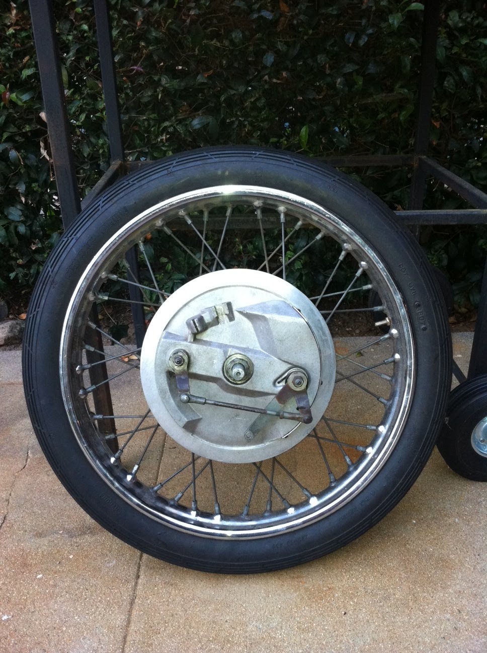 Born Loser: 19" Dunlop Triumph Front Wheel