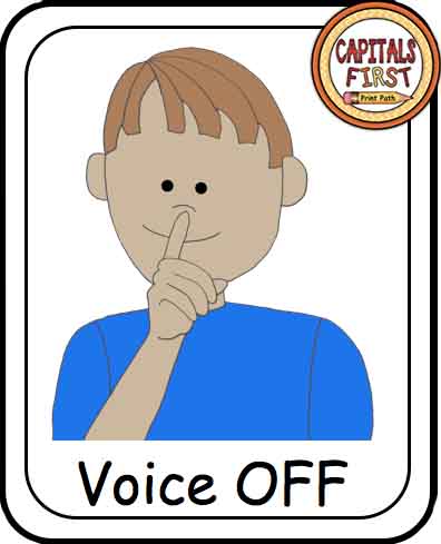 Capitals First! by Print Path: How to Set Up Visual Supports for Whole ...