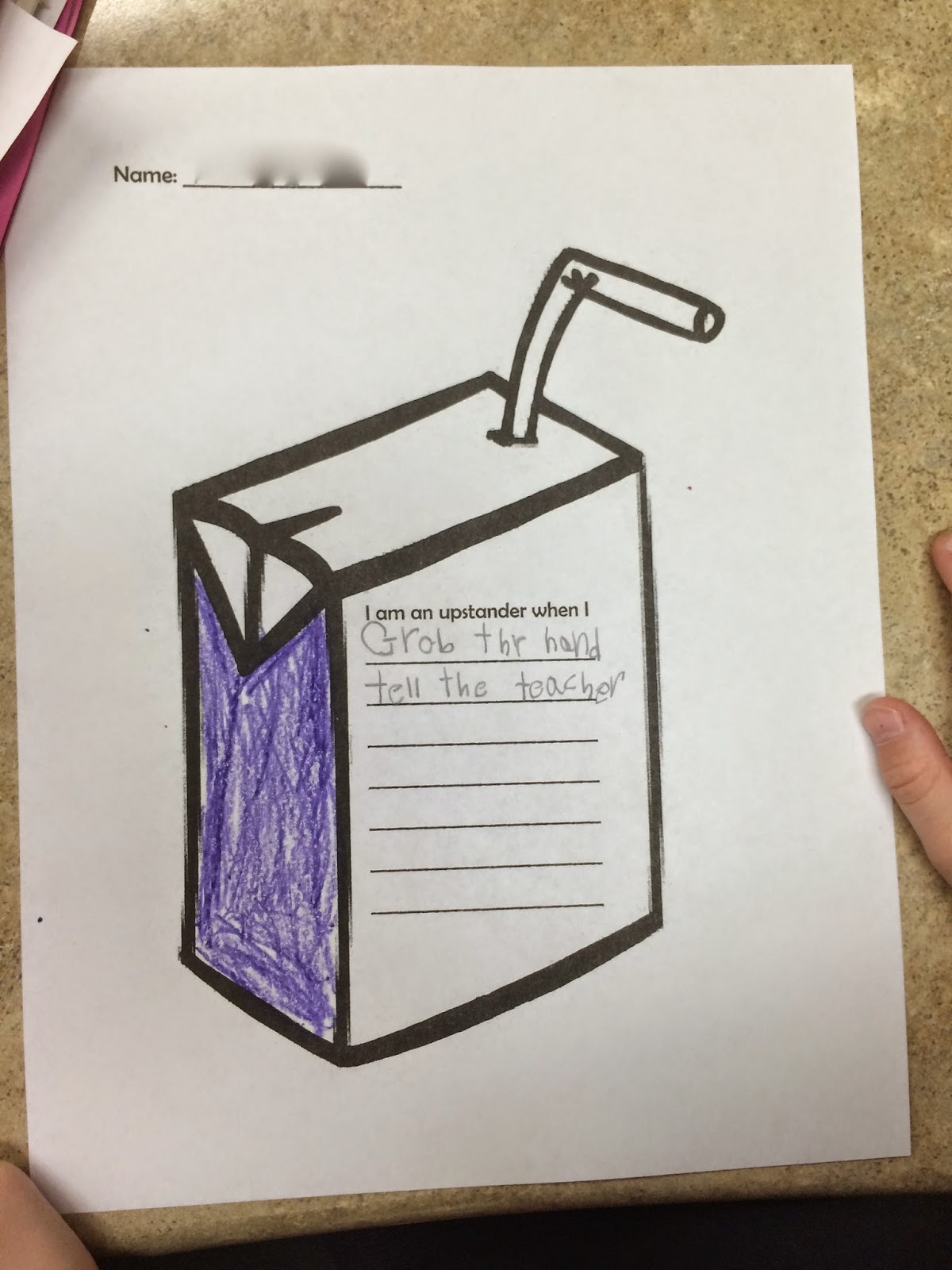 Ms. Sepp's Counselor Corner: The Juice Box Bully