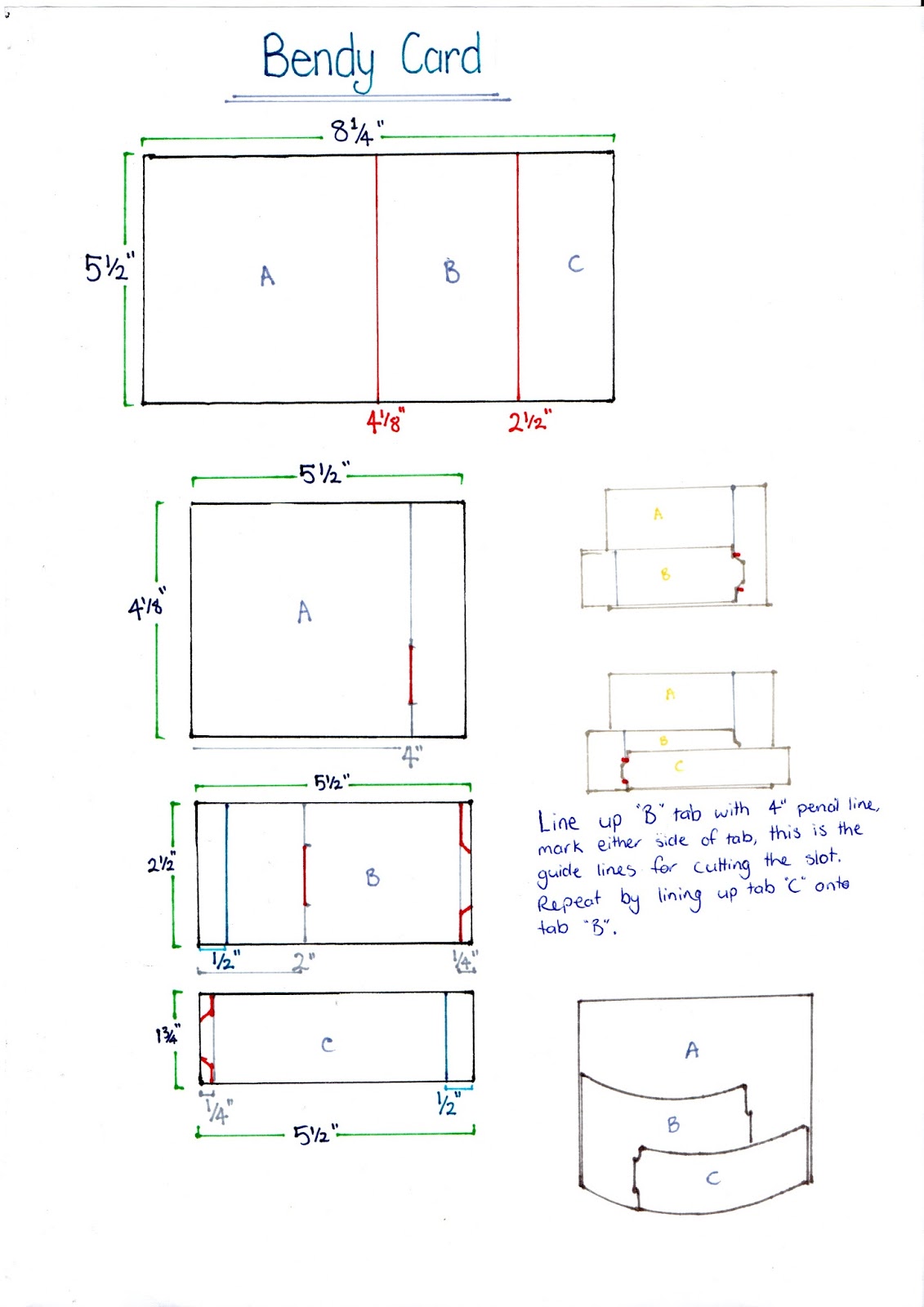 Stampin' it up with Belinda: Bendy Fold Cards