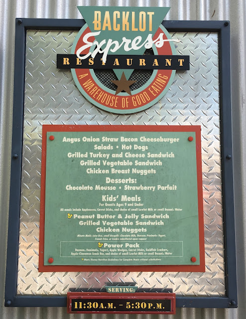 Alexis's Gluten Free Adventures: Backlot Express - Hollywood Studios