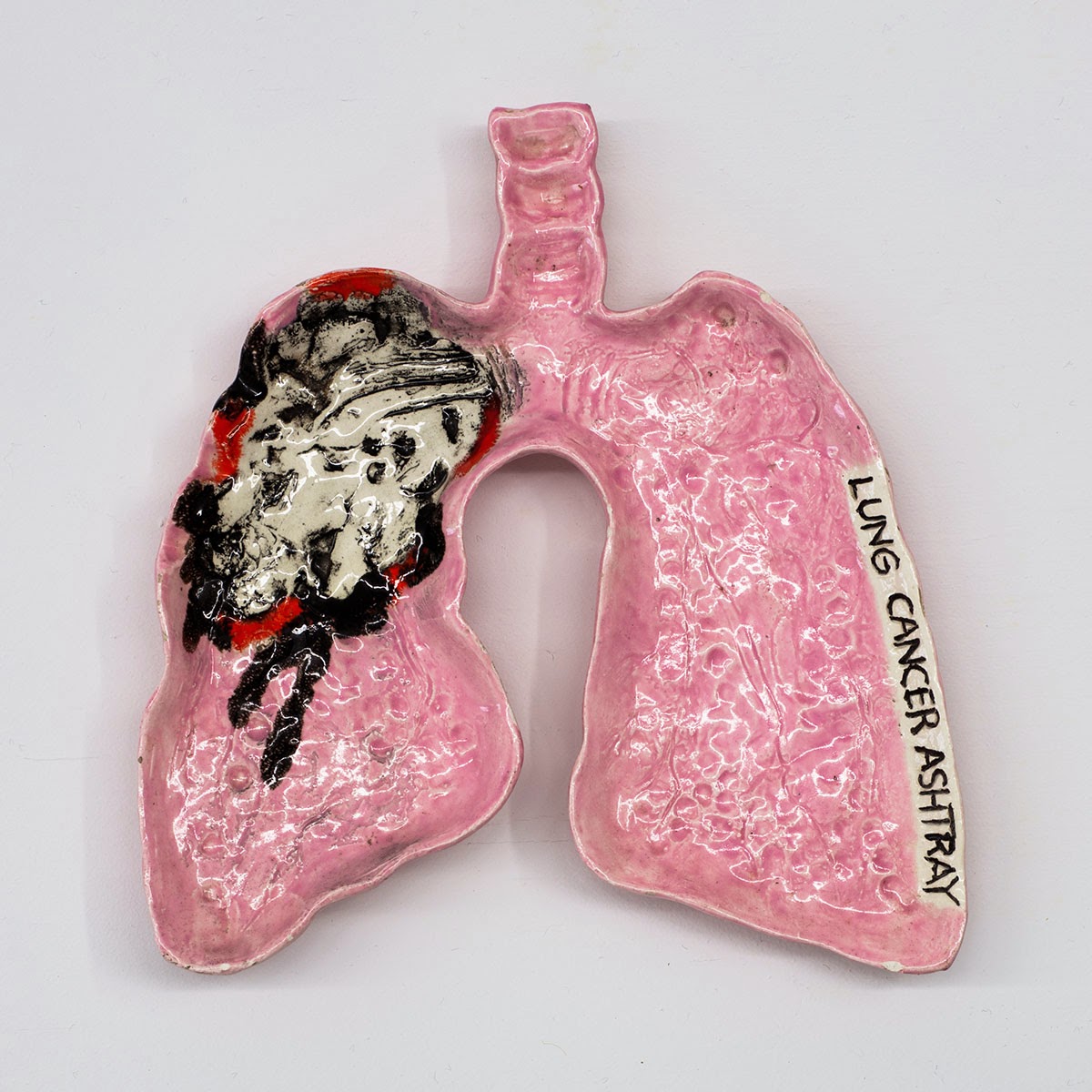 "Lung Cancer Ashtrays," 1984, Becky Howland
