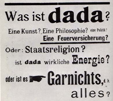 A History of Graphic Design: Chapter 45; Dadaism; The meeting point of ...