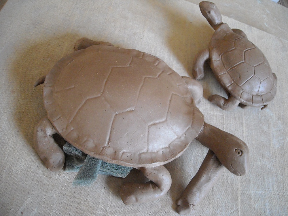 Acorn Pottery: turtles and the trouble with small