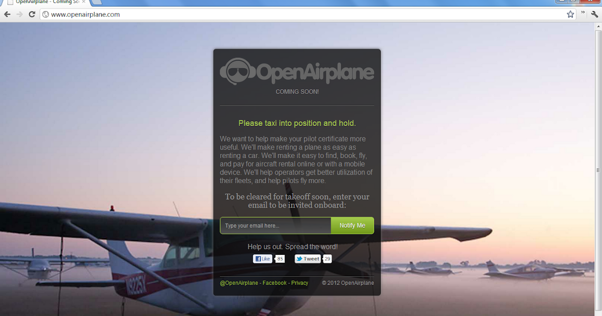OpenAirplane - The Easiest Way To Rent A Plane