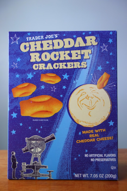 Trader Joe's Cheddar Rocket Crackers