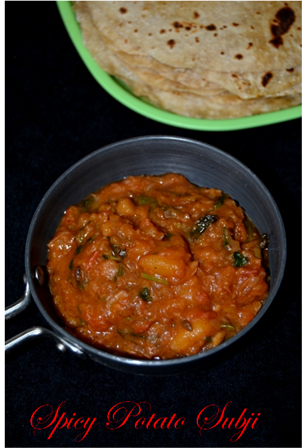 Vaniensamayalarai: Spicy potato subji