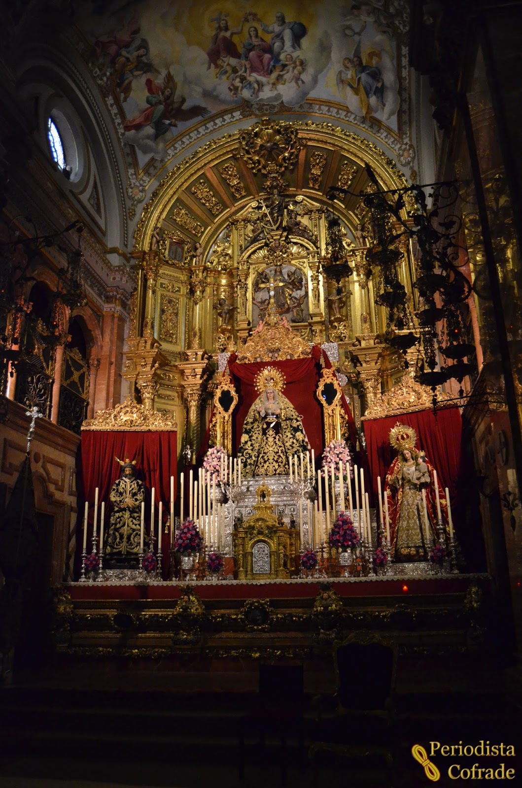Periodista Cofrade: EL ALTAR DEL 50 ANIVERSARIO DE LA BASÍLICA DE LA ...