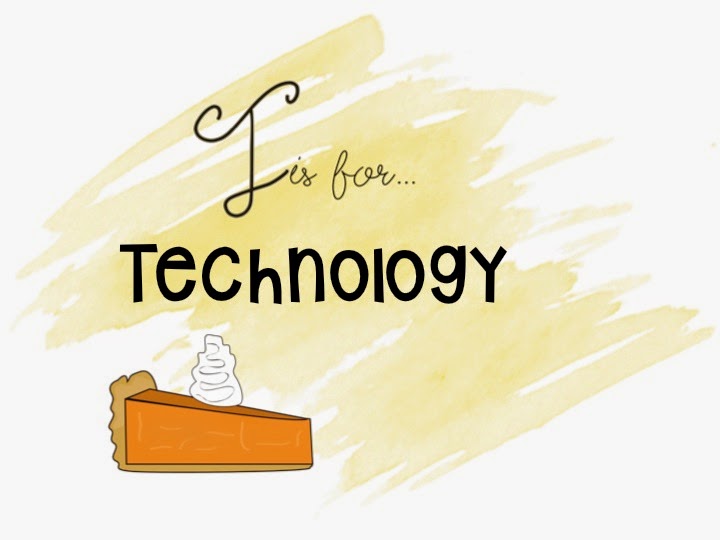 Blog Hoppin': Week of Giving THANKS~ T is for Technology