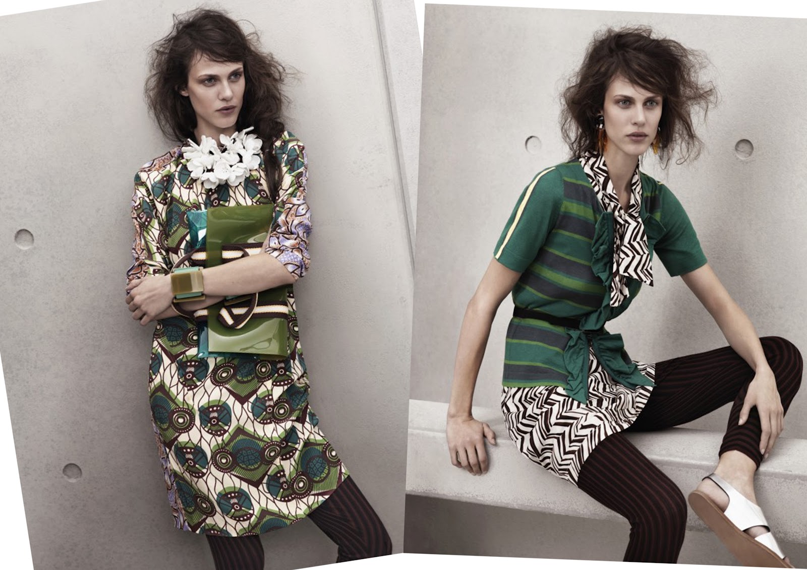 QUAN.COM: Marni For H&M Spring 2012: Womenswear Lookbook
