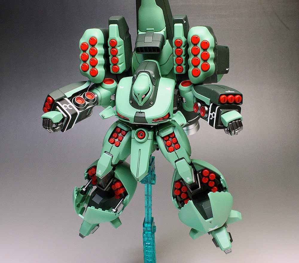 GUNDAM GUY: HGUC 1/144 AMX-102 ZSSA [Unicorn Ver.] - Painted Build by ...