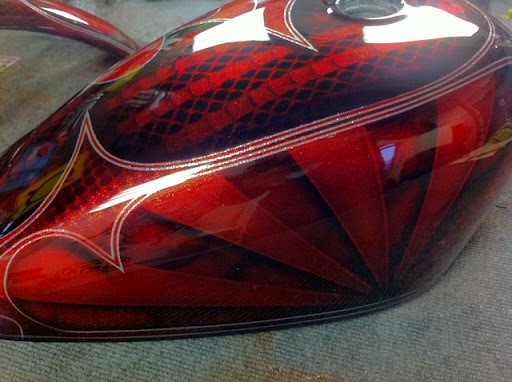 Online Motorcycle Paint Shop: Recent paint jobs by Time Warp