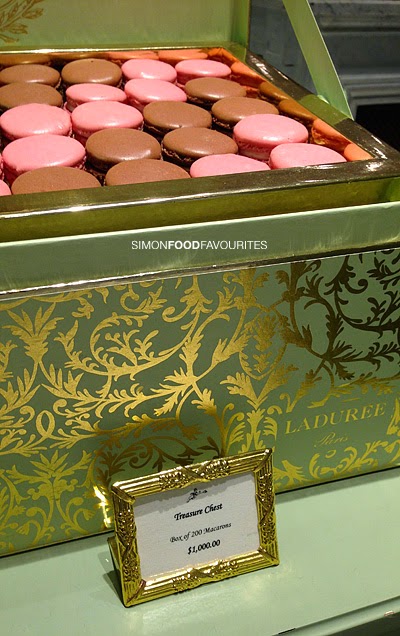 Simon Food Favourites: Ladurée Sydney: Treasure Chest of 200 Macarons ...