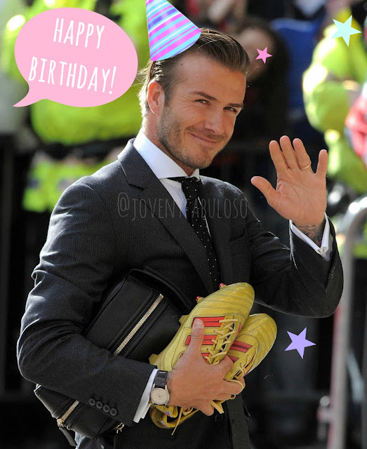 J&F Magazine: Happy Birthday, David Beckham