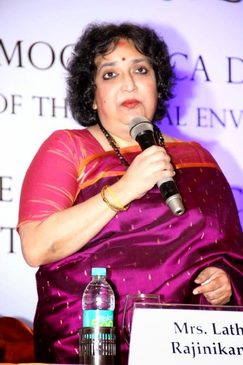 Mrs. Latha Rajinikanth Press Meet Stills!!! Welcome and Introduction to ...