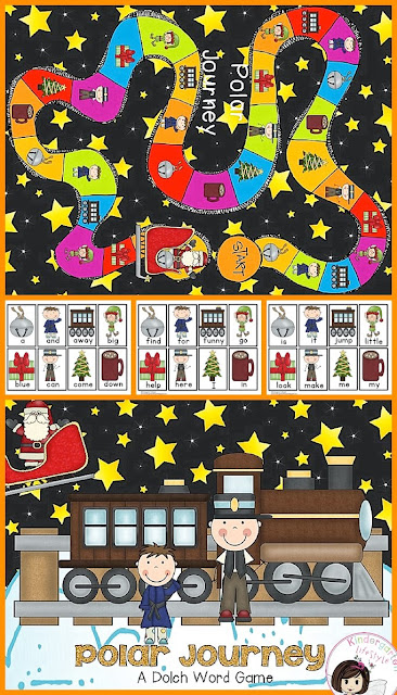 Kindergarten Lifestyle: Polar Express Time - FREEBIE