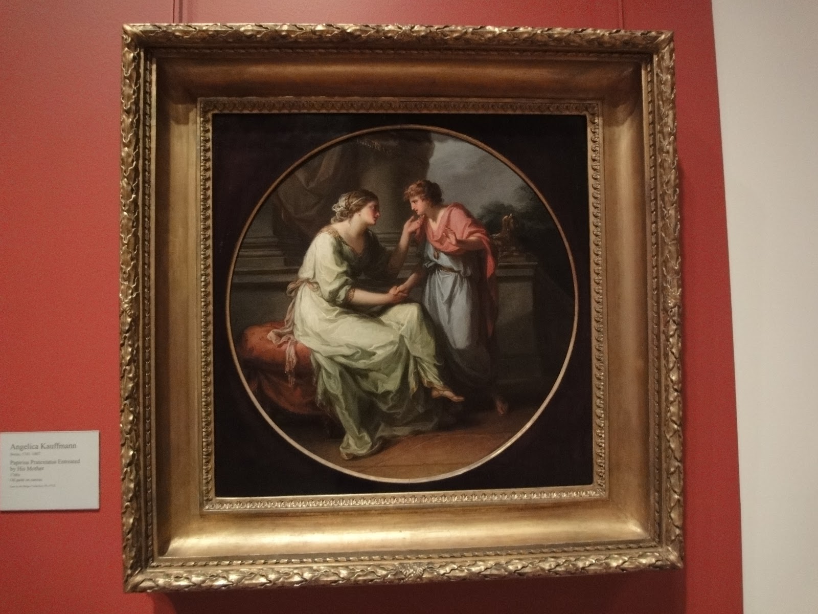 Art & History: Angelica Kauffmann - Papirius Pratextatus Entreating by ...