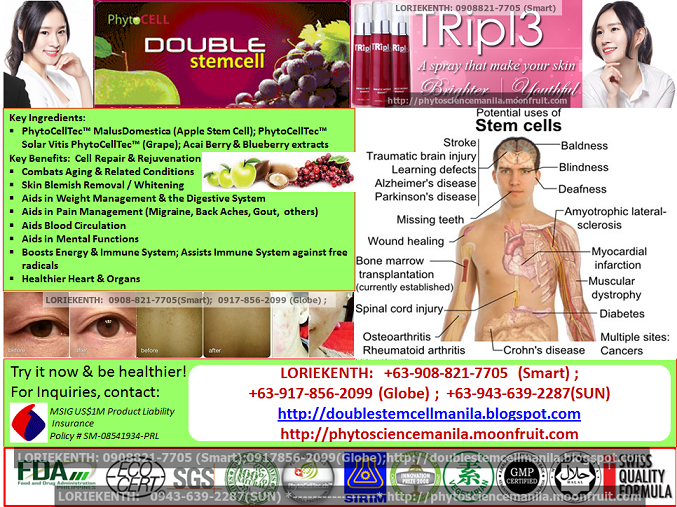 Health and Wellness - Natural Plant Stem Cell Therapy Philippines ...