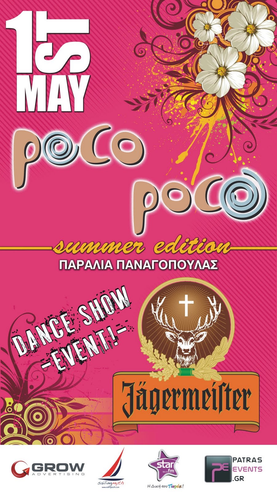 PATRAS EVENTS: POCO POCO BEACH BAR (GRAND OPENING) Jagermeister Party