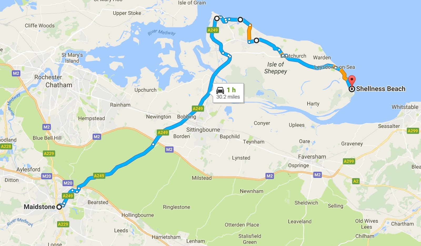 Richard's GBS Zero: Sheppey and Shellness