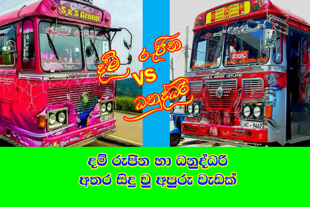 Dam Rajina bus vs Danuddari bus attck stunt Show