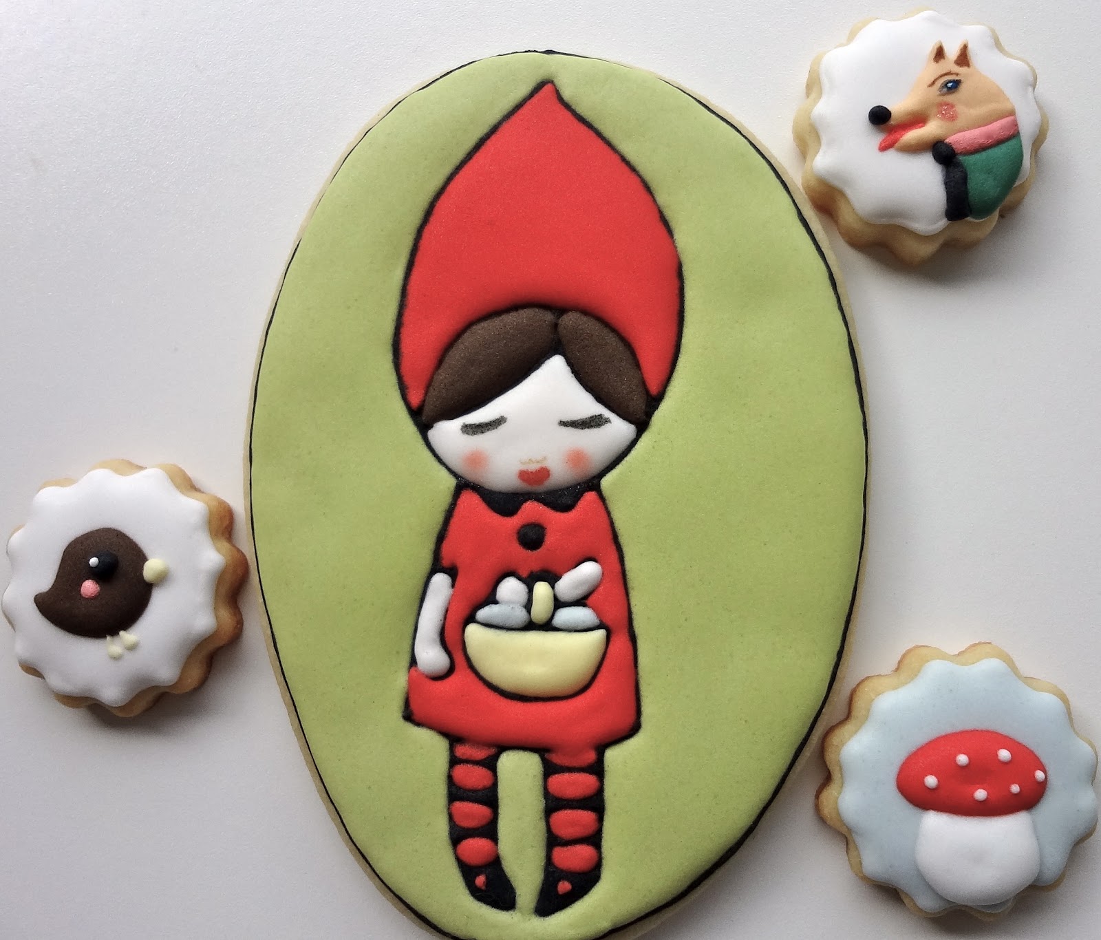 That Baking Girl: Little Red Riding Hood cookies