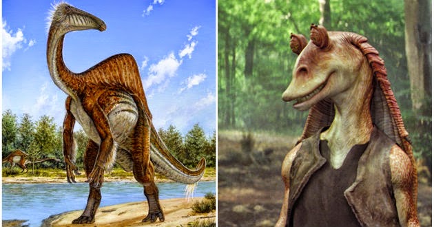 Hallan dinosaurio parecido a Jar Jar Binks ~ Wicked Magazine