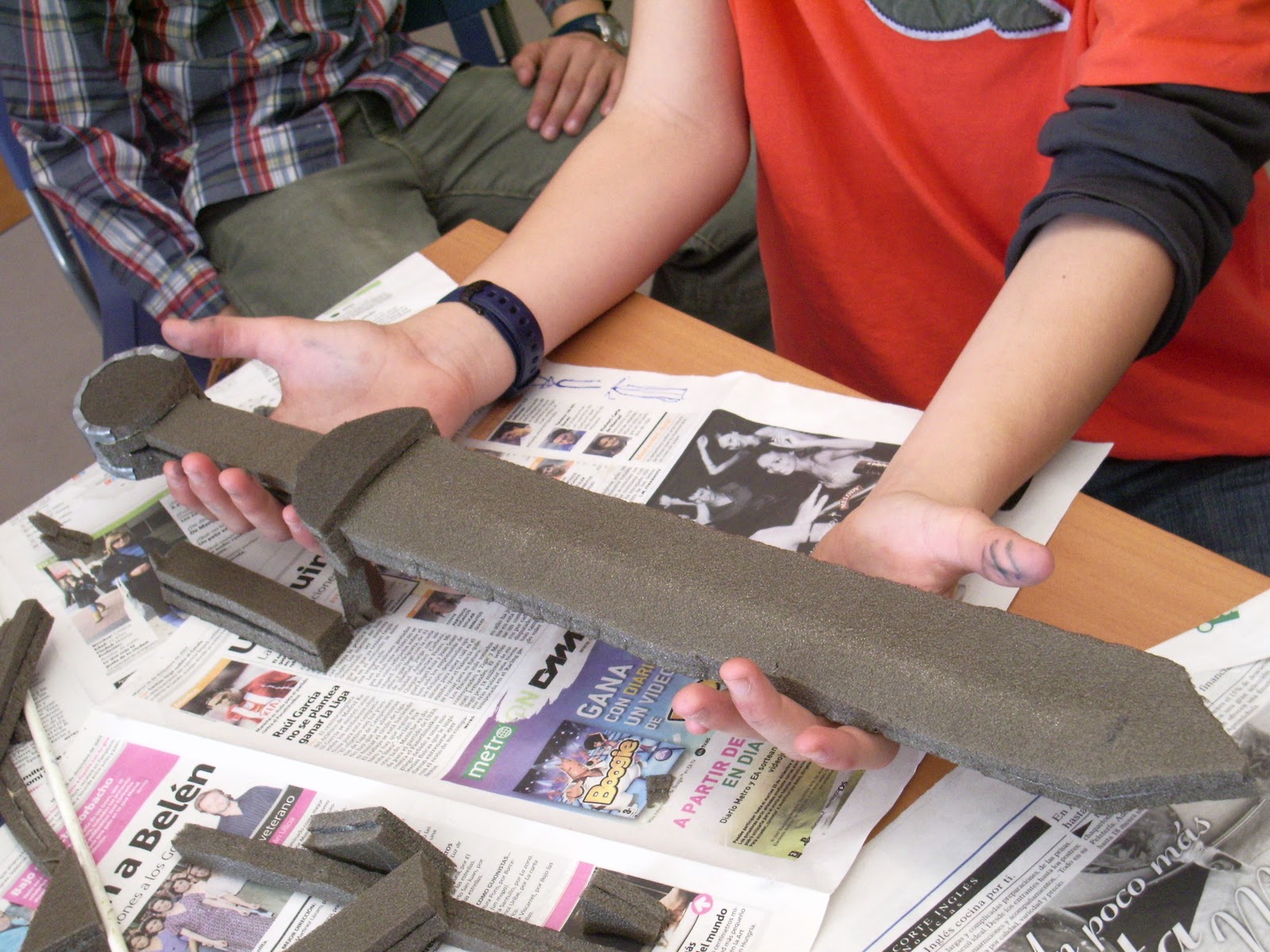 Las forjas de Skilfngheim: Como fabricar espadas de softcombat 5: la forma.