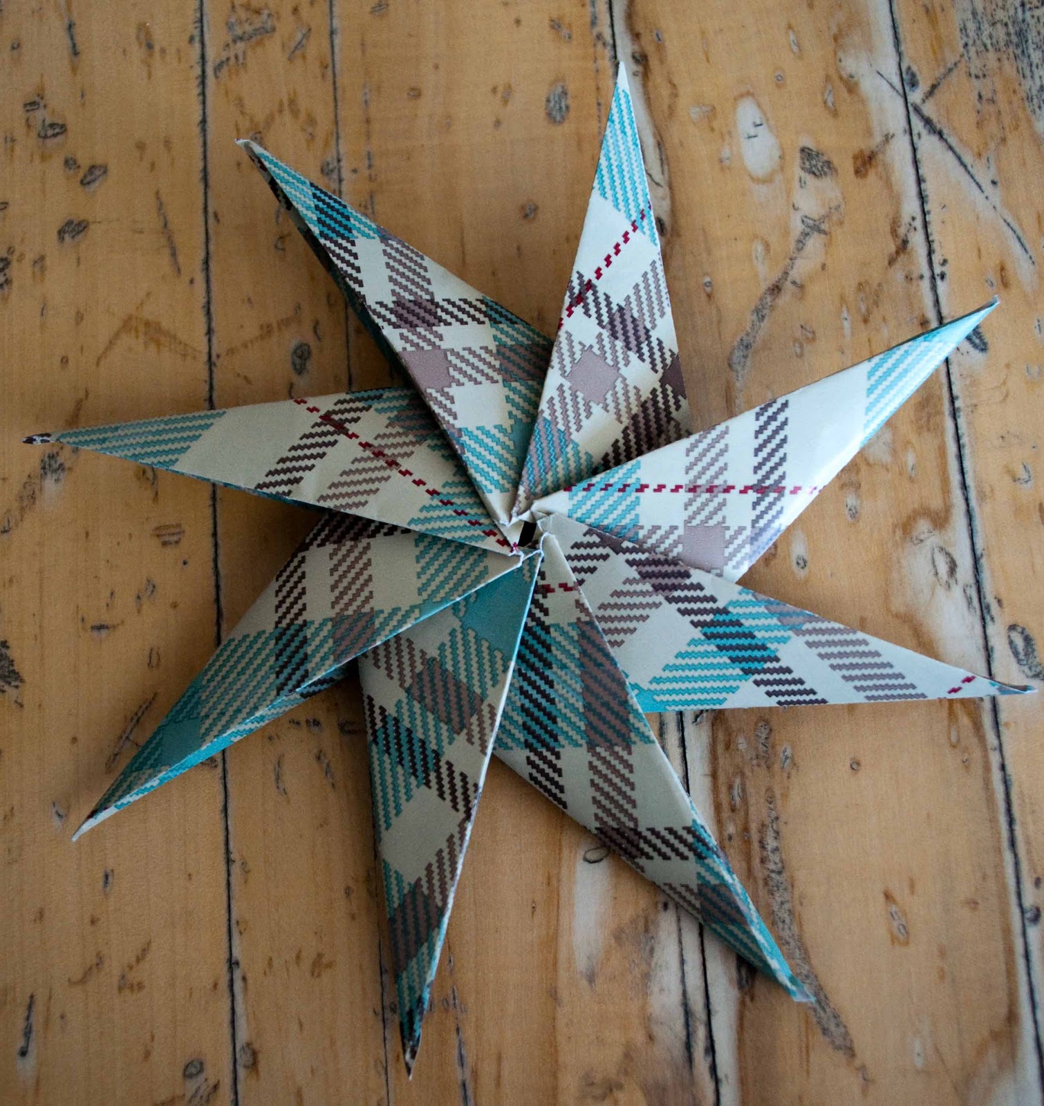 Paisley Sprouts: paper star tutorial