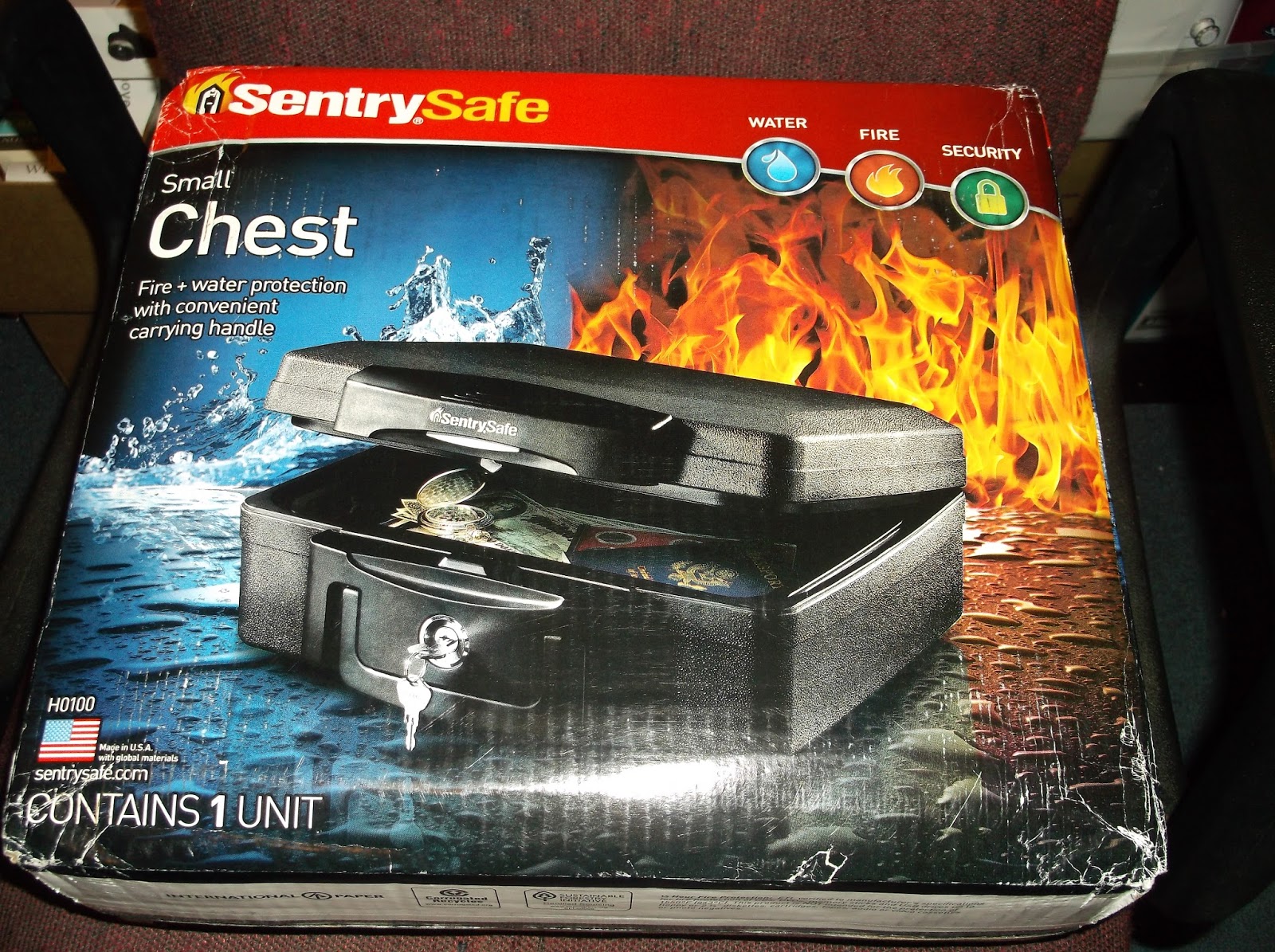 Missy's Product Reviews : SentrySafe Small Chest