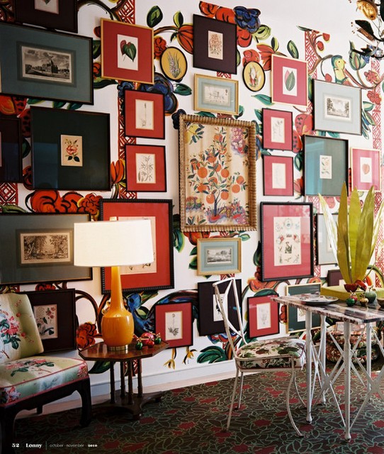 MAISON de BALLARD: How to Hang It Up: Creative Wall Displays