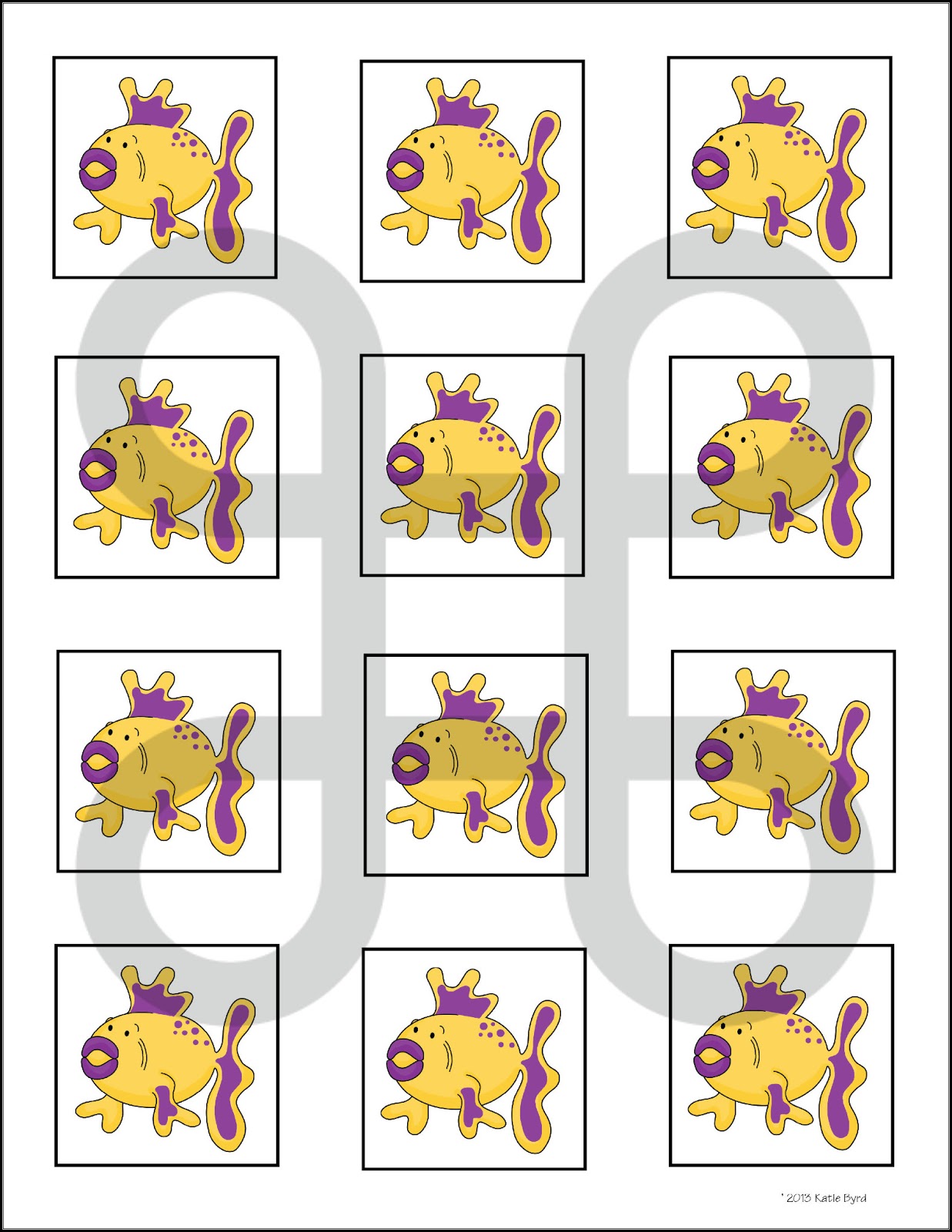 Mrs. Byrd's Learning Tree: Fishing for Numbers!