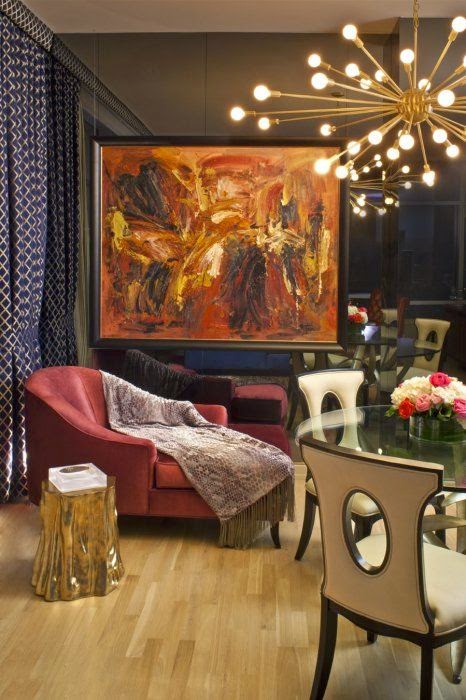 Eye For Design: Decorating With The Sputnik Chandelier