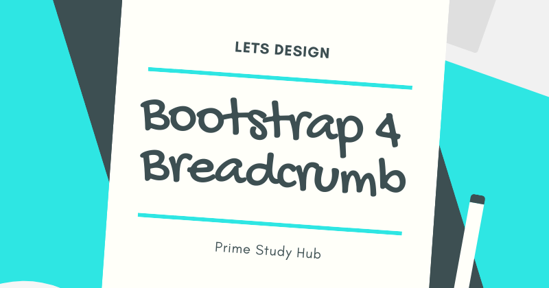 Bootstrap 4 Breadcrumb