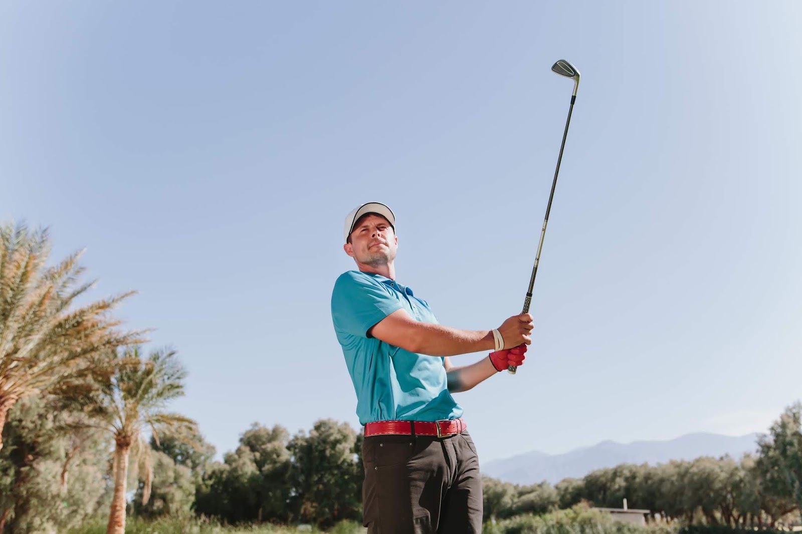 square face golf swing