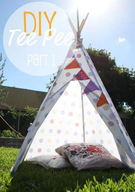 Max & Me: DIY TeePee - Pinterest Challenge #4
