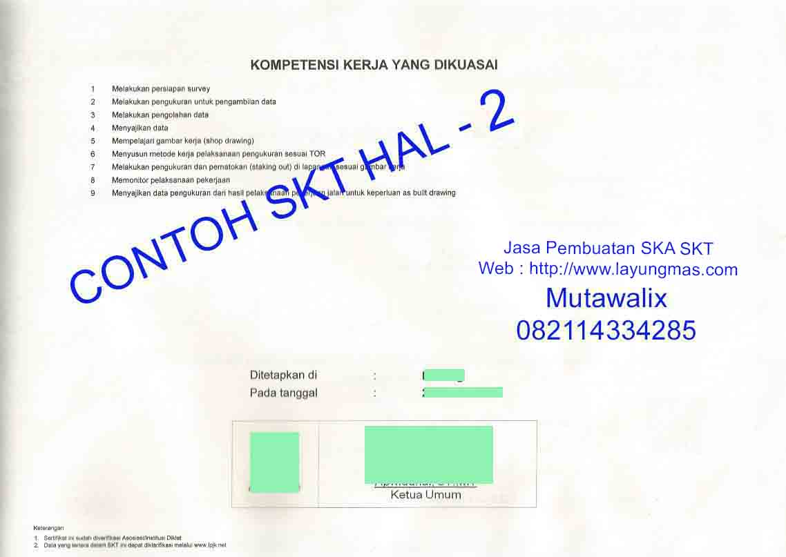 Cek Registrasi Skt Lpjk