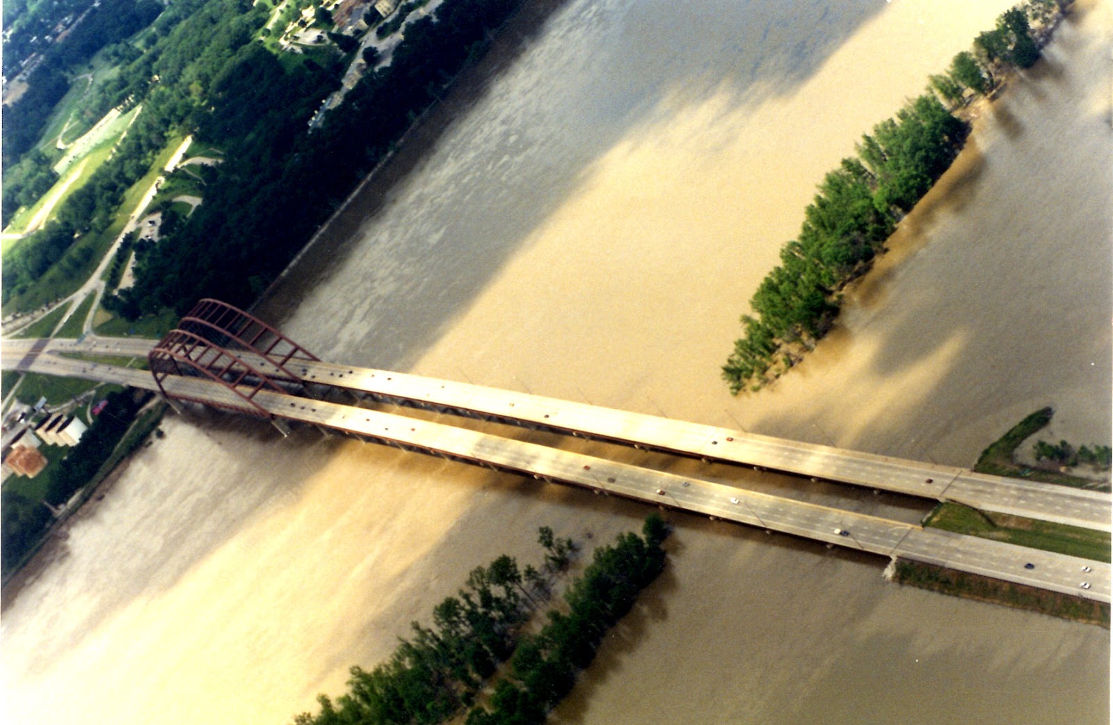 Industrial History: I-255+US-50 Jefferson Barracks Bridge over ...