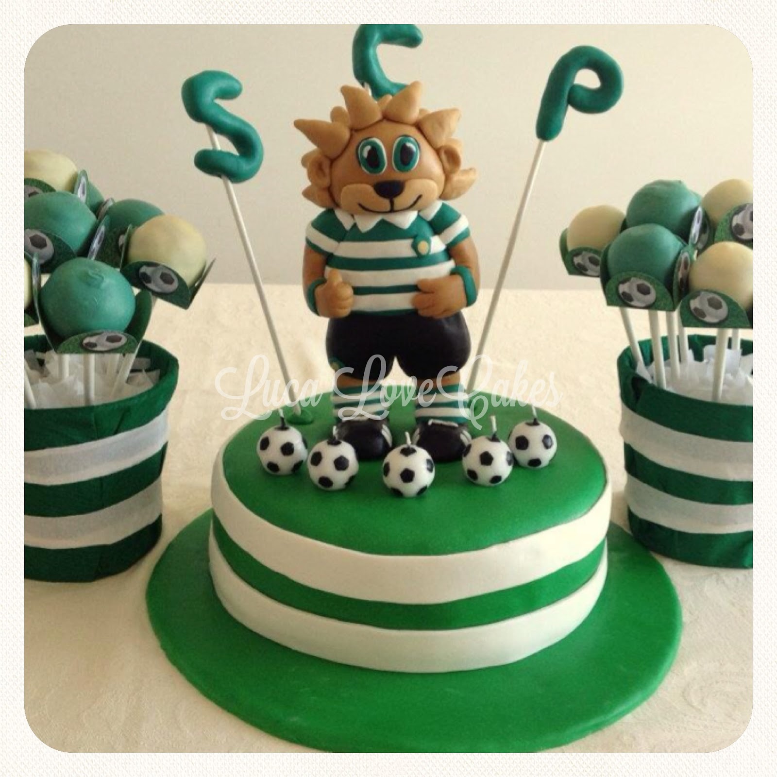 Luca LoveCakes: Bolo Jubas e Camisola Sporting!