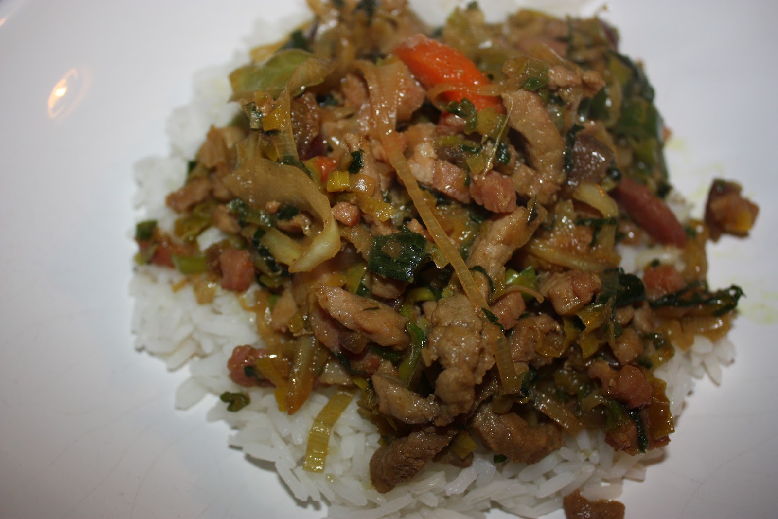 365 dagen koken en eten: Roergebakken vleesreepjes met rijst