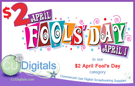 April Fool's Day $2 SALE | Scrap and Tubes Designs