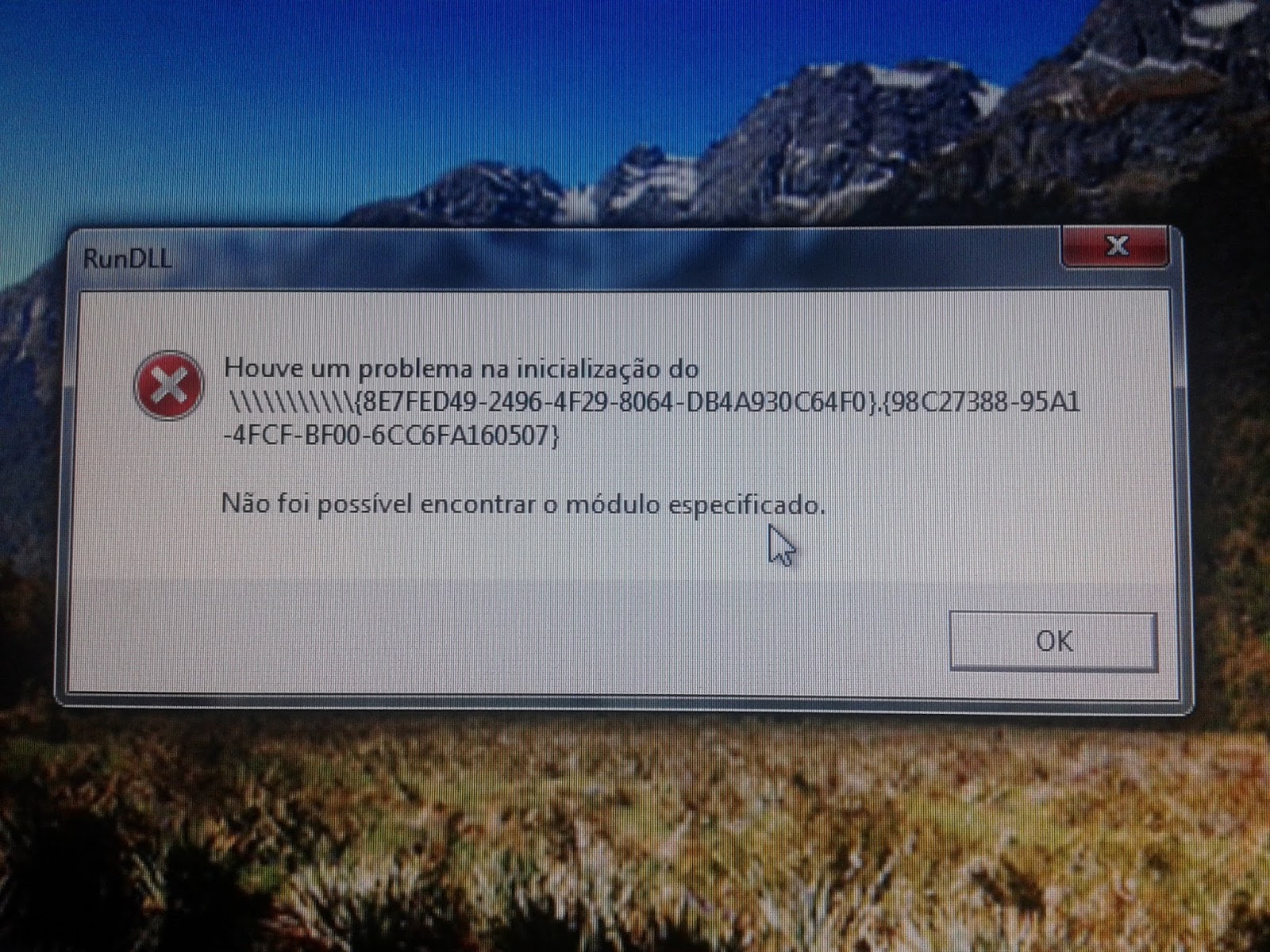 Dicas e Curiosidades: O pendrive não abre - erro no Rundll