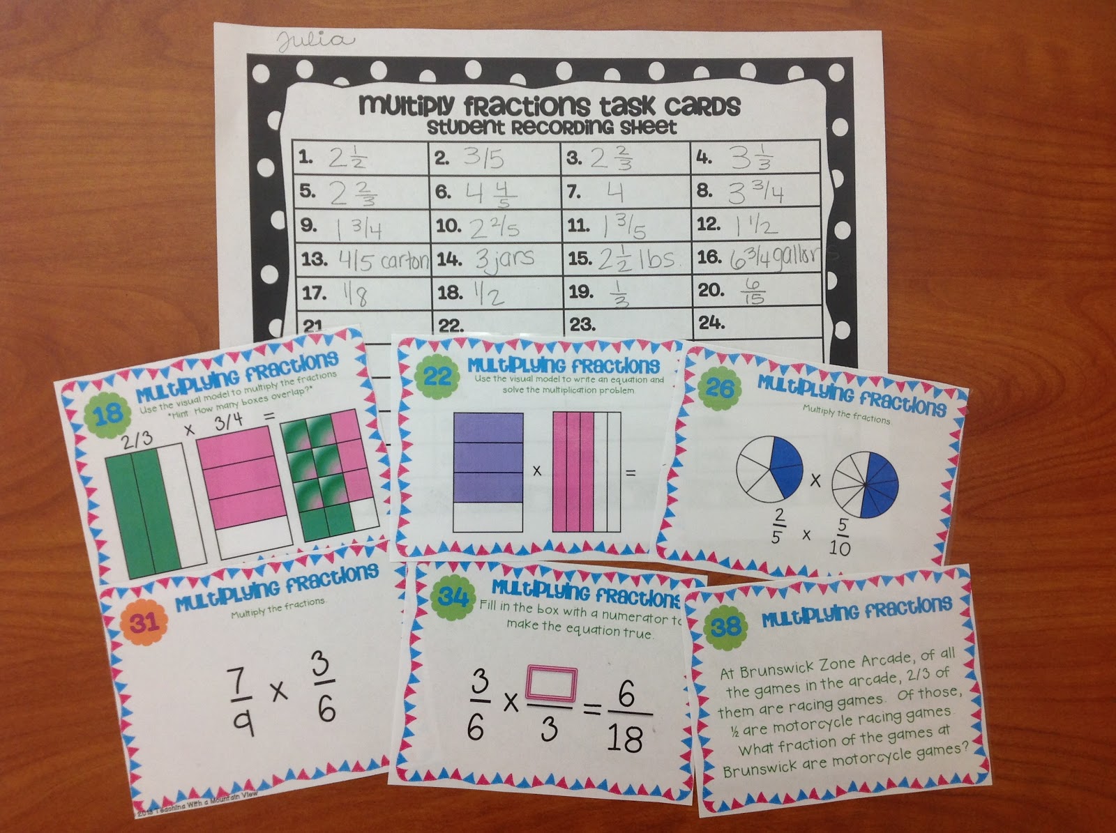 Task Card Corner: Differentiating and Scaffolding Instruction with Task ...